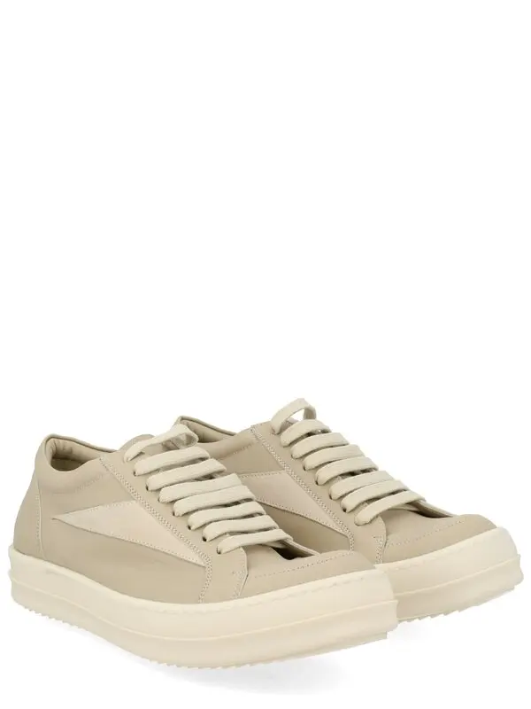 Rick Owens Low Top Sneakers - Powder