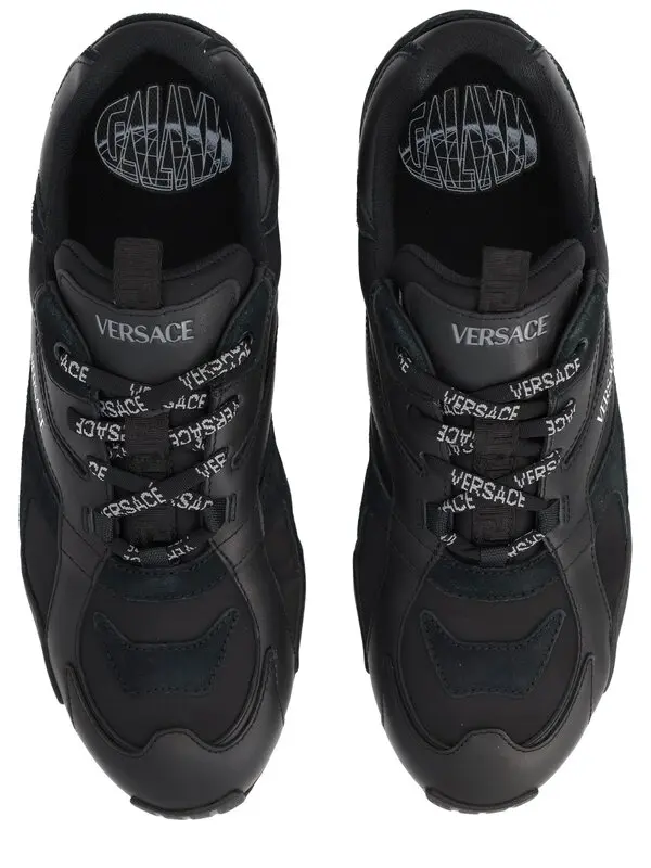 Versace Low Top Sneakers - Black