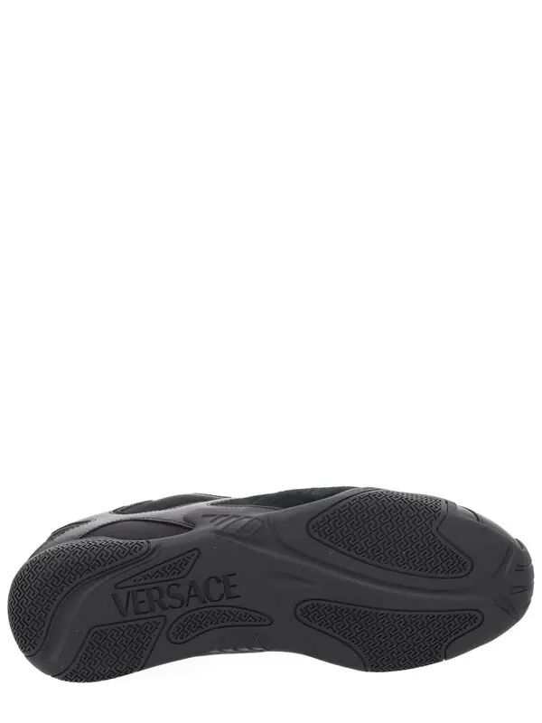 Versace Low Top Sneakers - Black