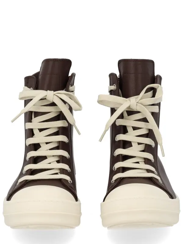 Rick Owens Leather Sneaker