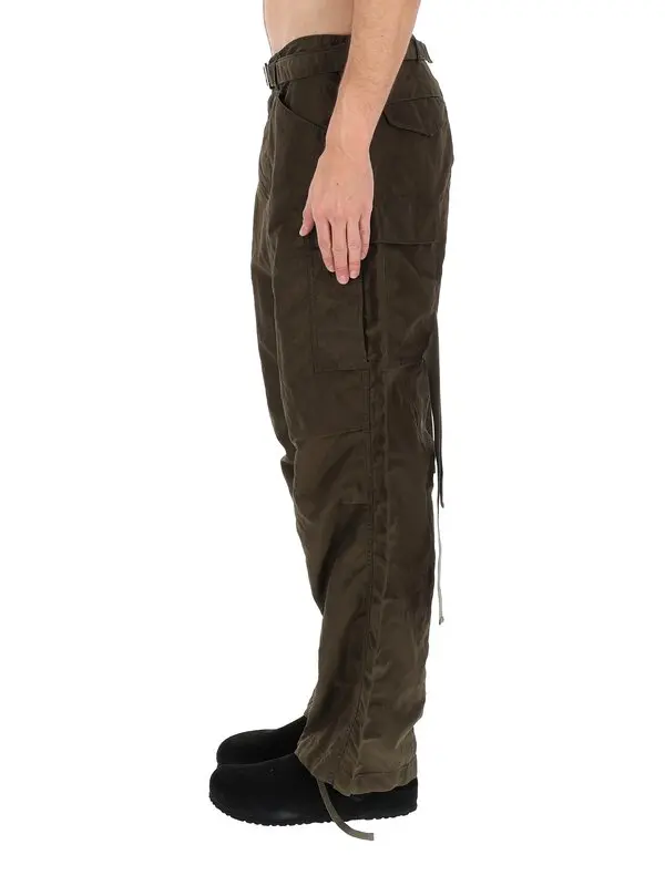 Sacai Twill Cargo Pants - Brown