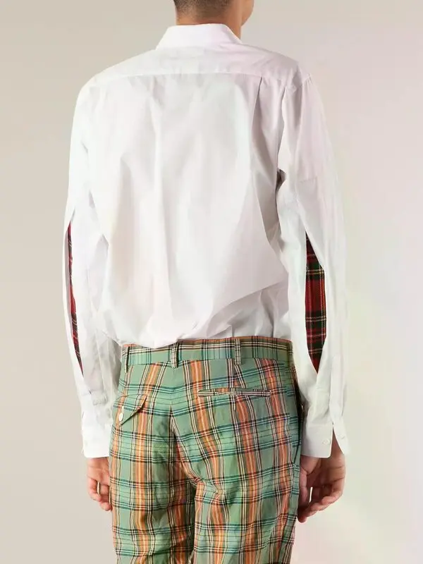 Comme Des Garçons Panelled Cotton Shirt