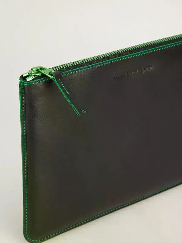 Comme Des Garçons Leather Marvellous Zip Purse