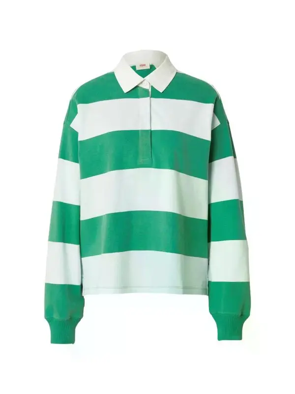 LEVI'S Striped Rugby Knitwear - Green