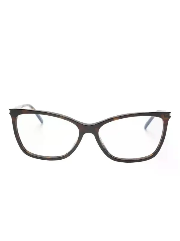 Saint Laurent Cat-eye Glasses - Brown