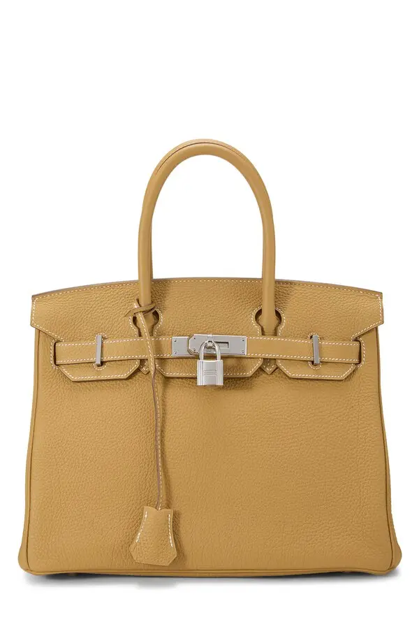 Hermès Natural Sable Togo Birkin 30