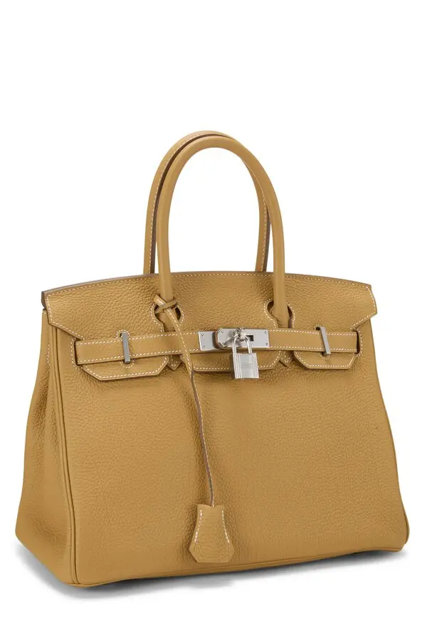 Hermès Natural Sable Togo Birkin 30