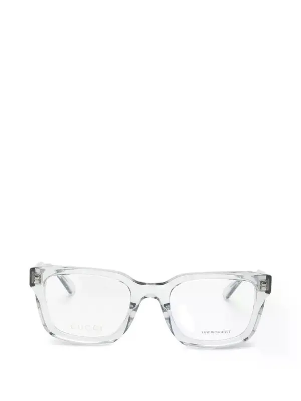 Gucci Square-frame Glasses - Grey