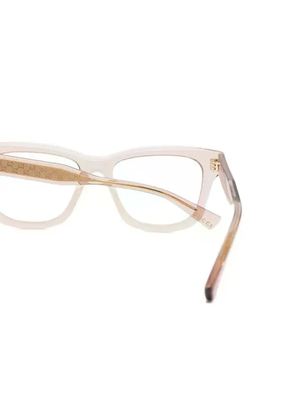 Gucci Geometric Frame Glasses