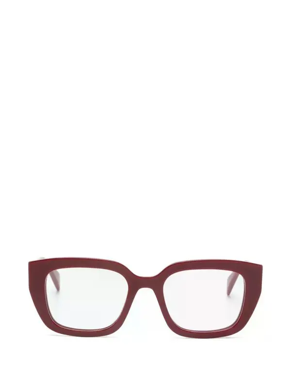 Gucci Square-frame Glasses - Red