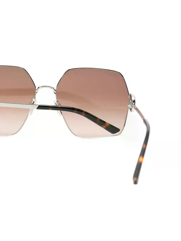 Gucci Geometric Logo Sunglasses