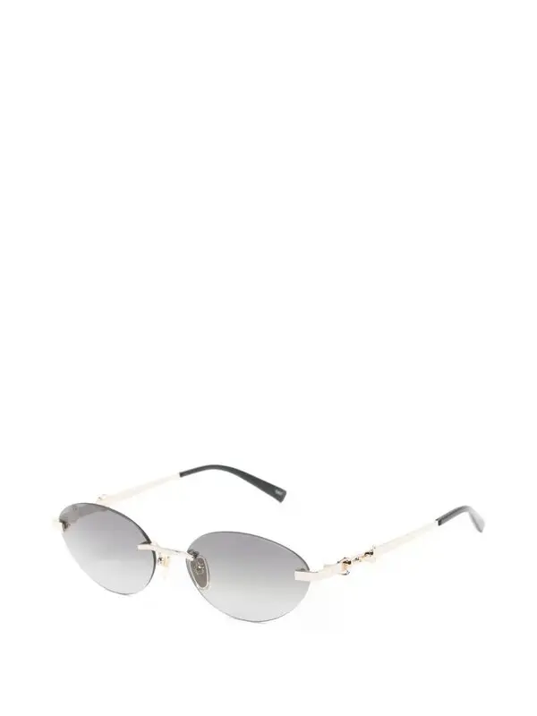 Gucci Oval-frame Sunglasses