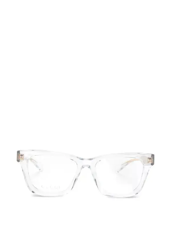 Gucci Geometric Glasses - Neutrals