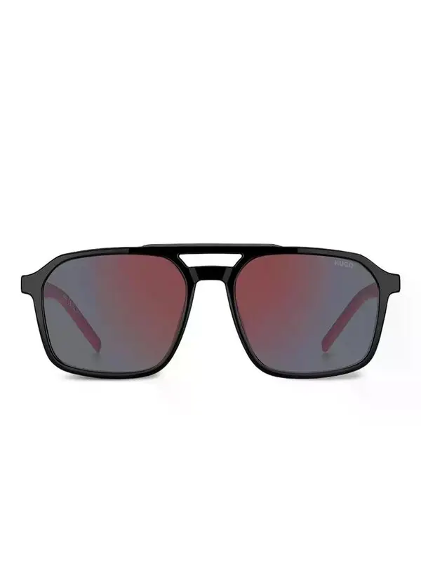 Hugo Square Sunglasses - Black