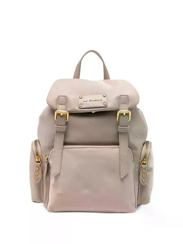 LA CARRIE Buckle Flap Backpack