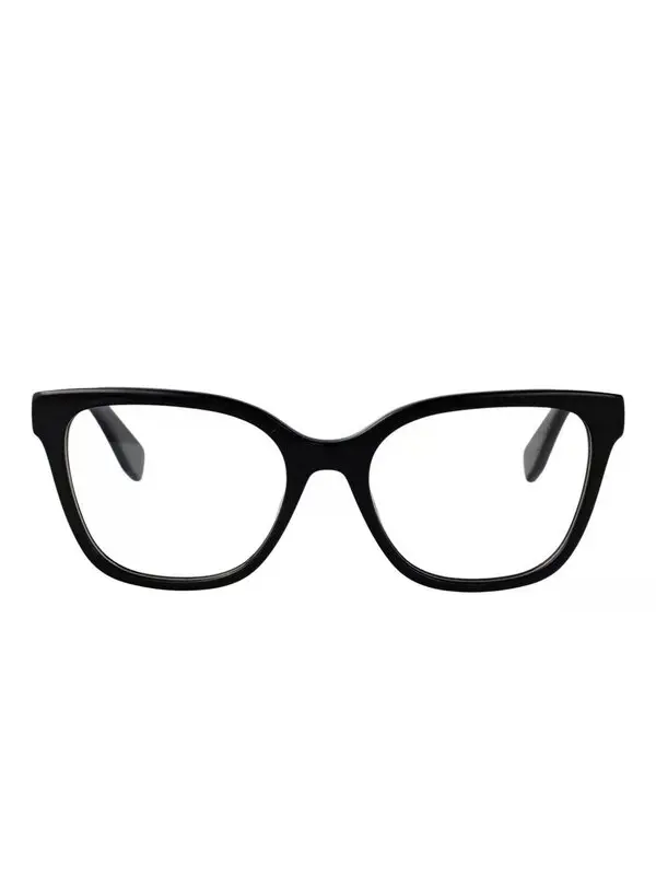 Marc Jacobs Logo-detail Cat-eye Glasses - Black