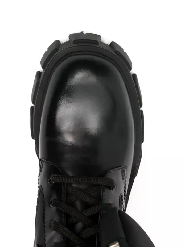 Prada Monolith Combat Boots