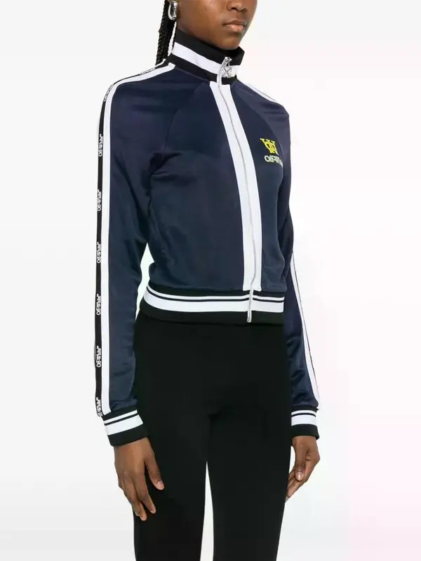 Off-White Ribbed Zip-up Jacket