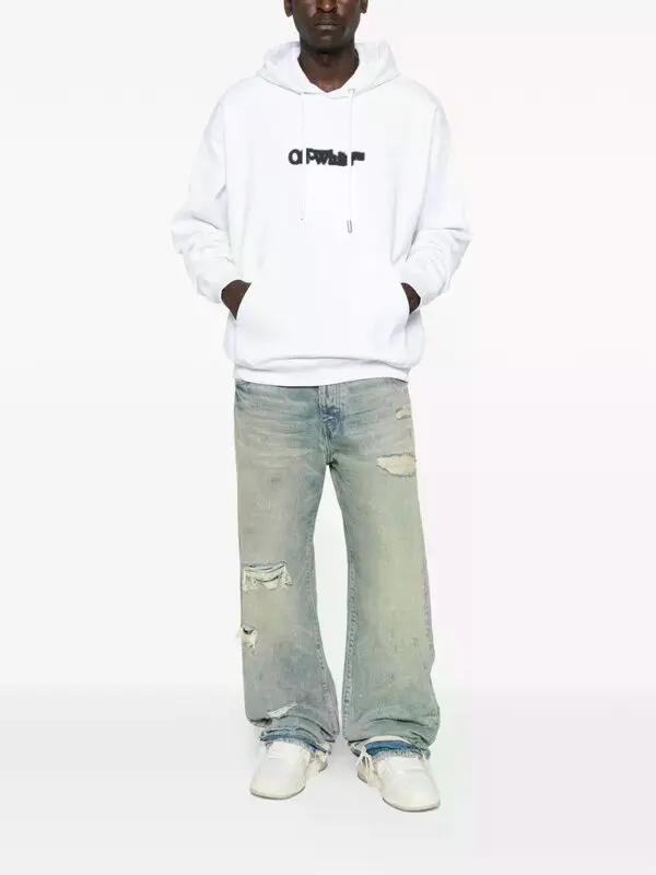 Off-White Kangaroo-pocket Hoodie