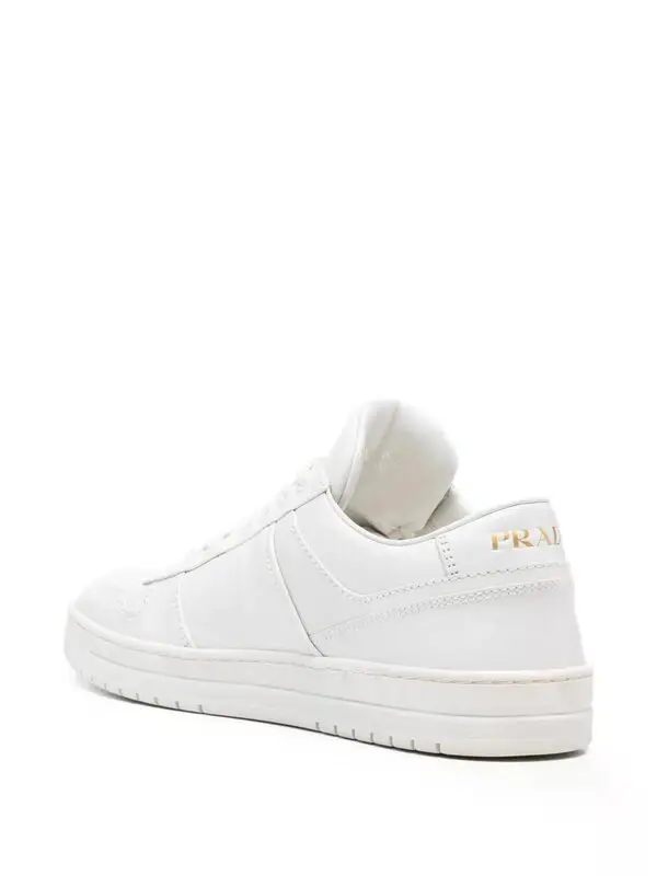 Prada Lace-up Leather Sneakers