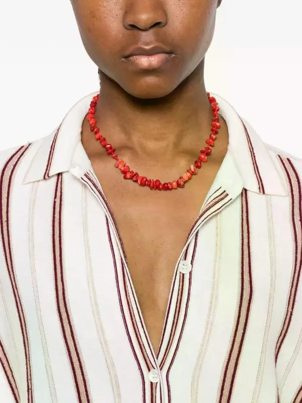 Eric Bompard Striped Button-up Shirt - White