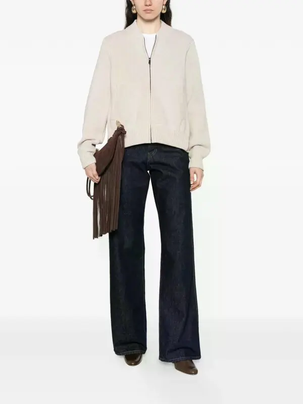 Eric Bompard Milano Zip-up Bomber Jacket