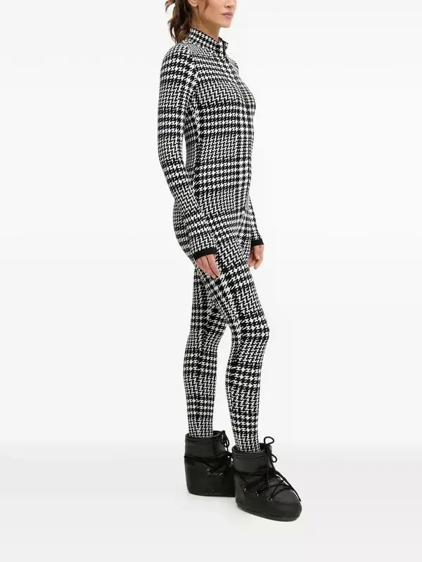 NEWLAND Houndstooth Zip Jumpsuit