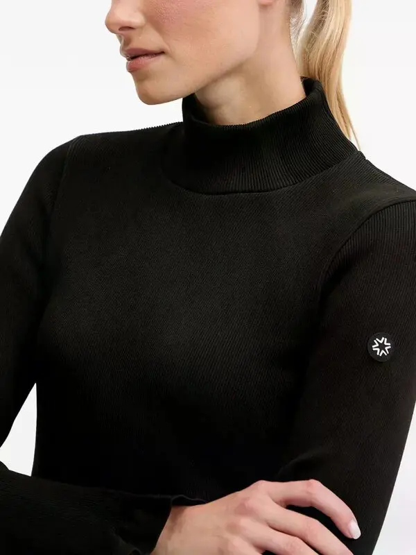 NEWLAND Ruffled Roll-neck Top