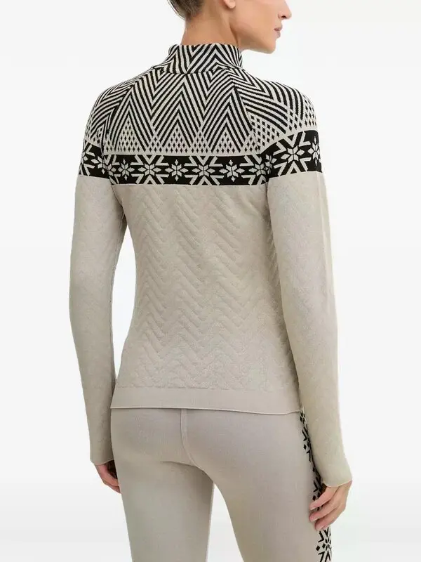 NEWLAND Geometric-patterned Sweater