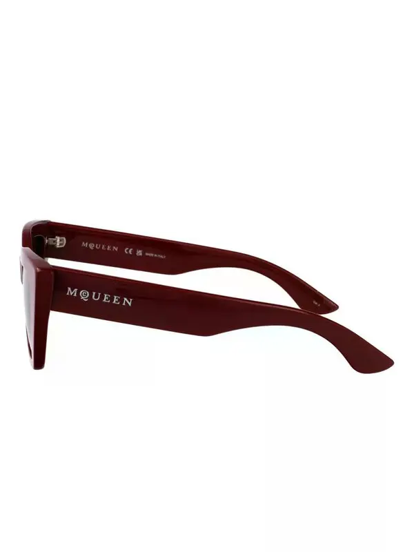 Alexander McQueen Cat-eye Frame Sunglasses - Red