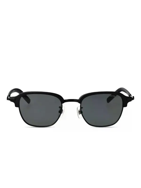 Montblanc Mb0390s Metal Sunglasses - Black