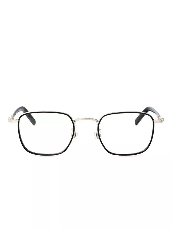 Montblanc Square-frame Glasses - Black