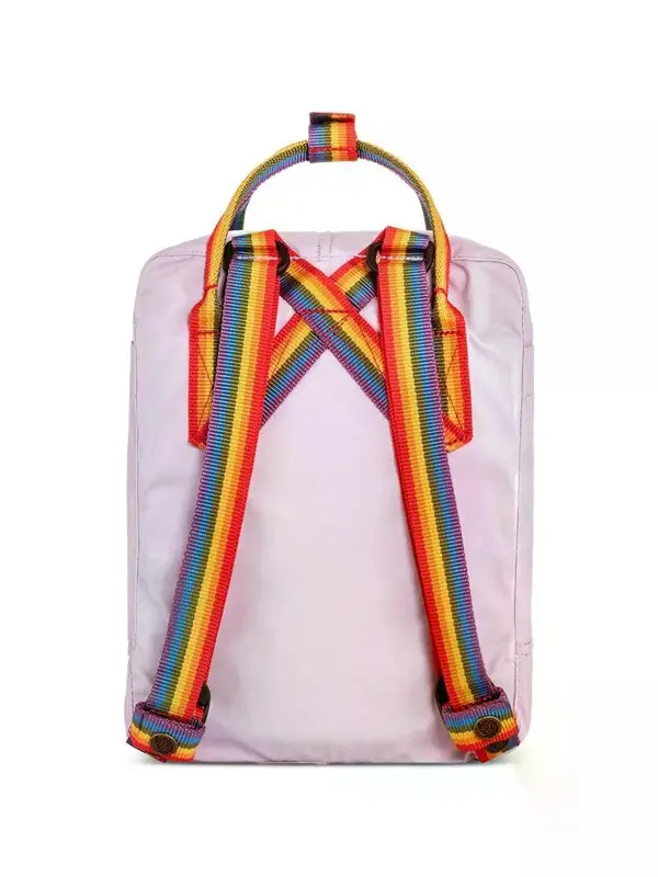 Fjallraven Kånken Backpack With Rainbow Straps