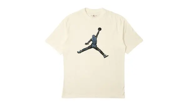 JORDAN Mj Nc Xray Jumpman Short Sleeve Crew Tee Shirtin - White/black