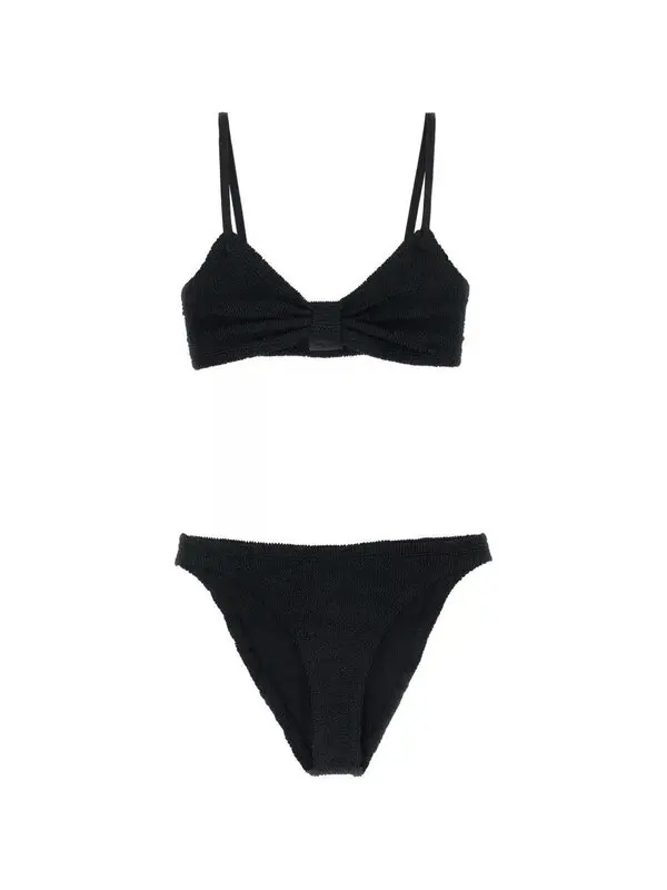 Hunza G Alicia Bikini Set - Black