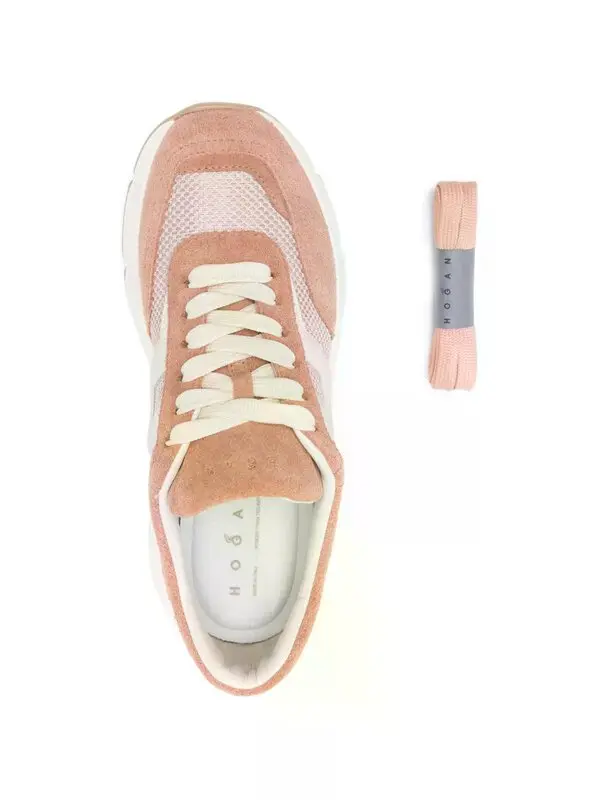 Hogan Platform Logo Sneakers - Pink