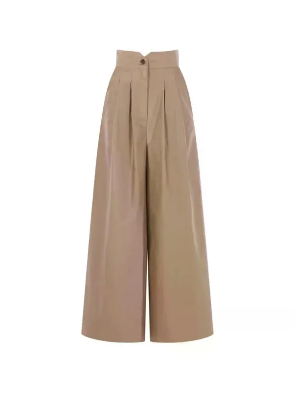Dusan Pleated Wide-leg Trousers