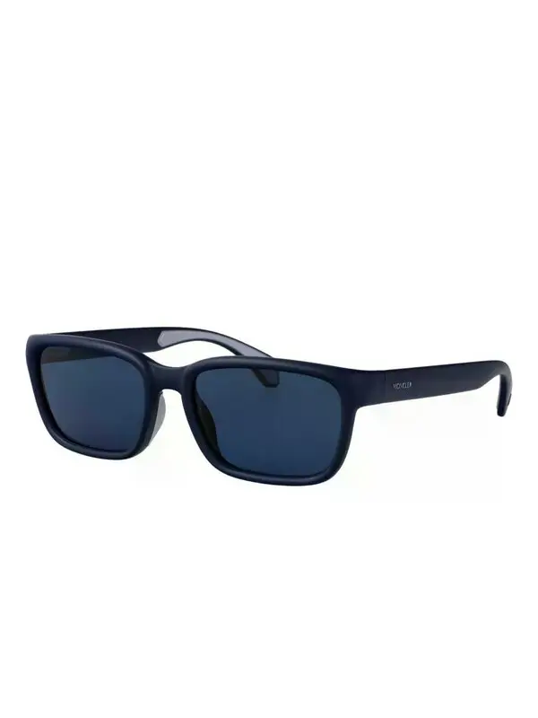 Moncler Slicka Rectangle-frame Sunglasses