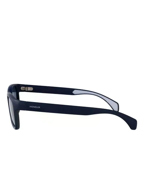 Moncler Slicka Rectangle-frame Sunglasses