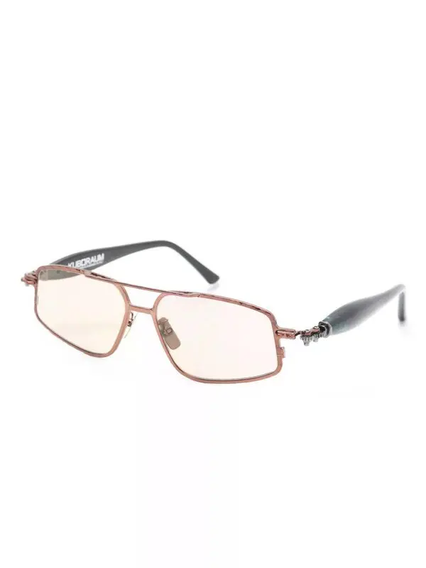 KUBORAUM Maske J73 Geometric Frame Sunglasses - Pink