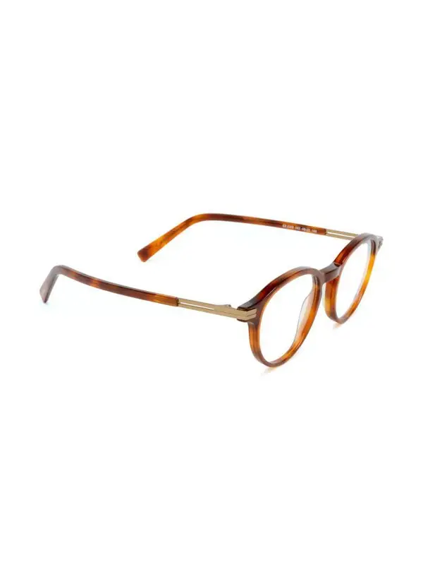 Zegna Round-frame Glasses