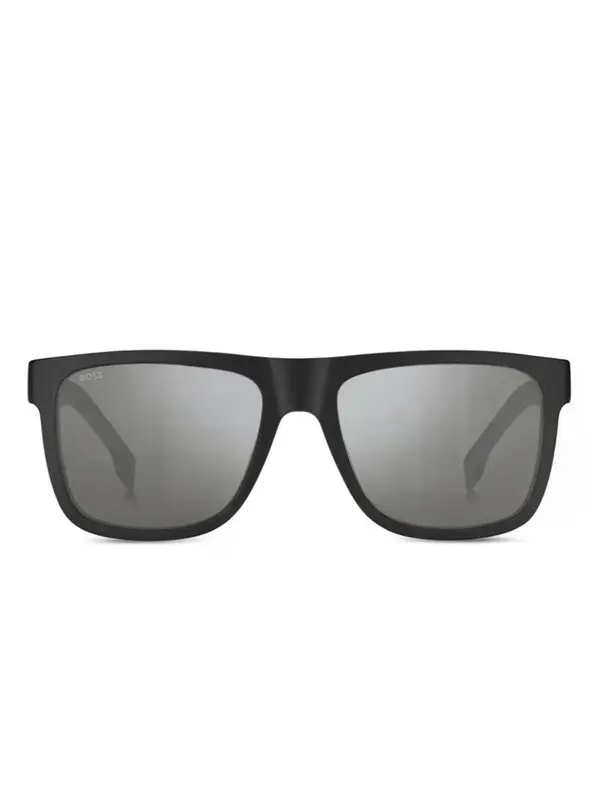 HUGO BOSS BR Matt Rectangle Sunglasses