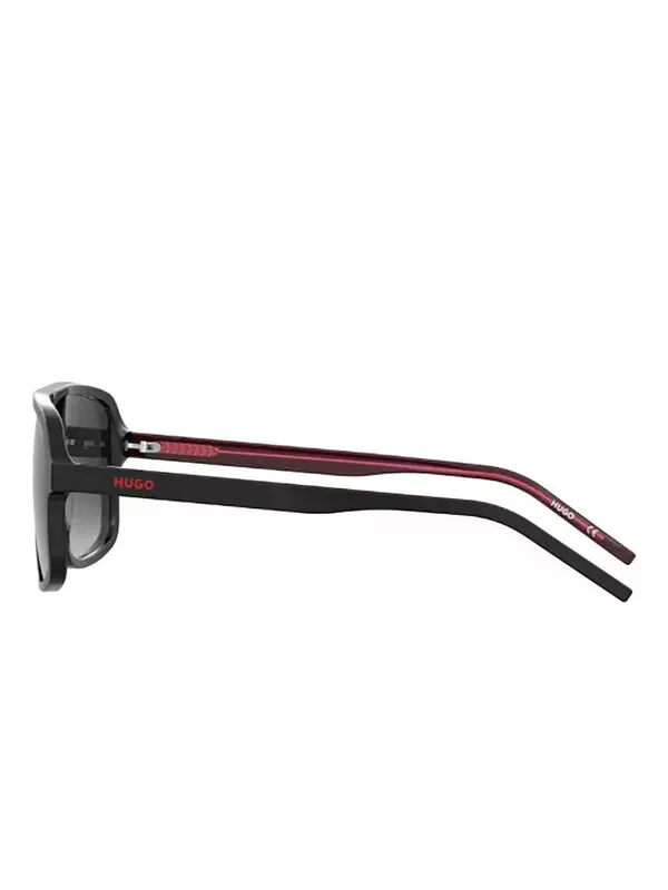 HUGO BOSS BR Rectangle Frame Sunglasses