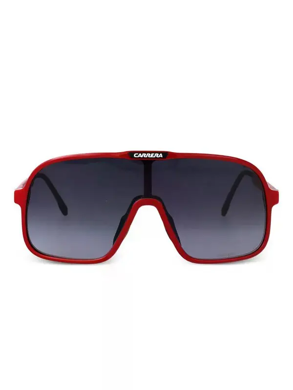 Carrera Eyewear Shield Frame Sunglasses - Red