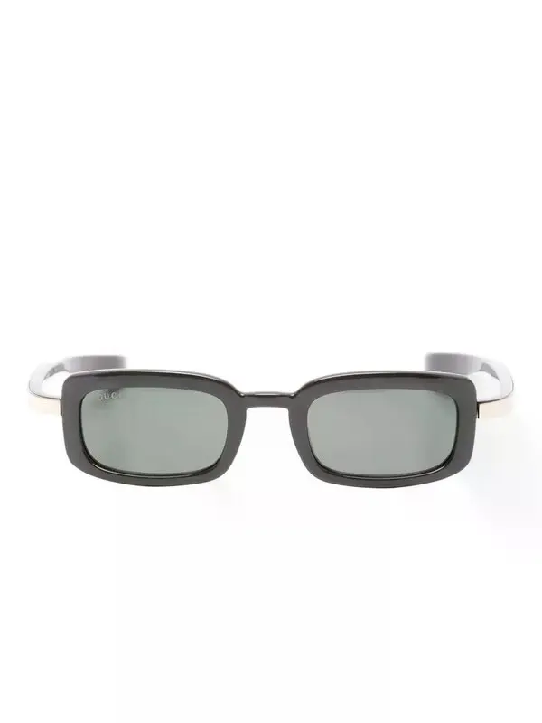 Gucci Rectangle Gg1943s Sunglasses - Brown