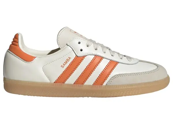 Adidas Samba Og - Off White/dusky Blue Orange/gum