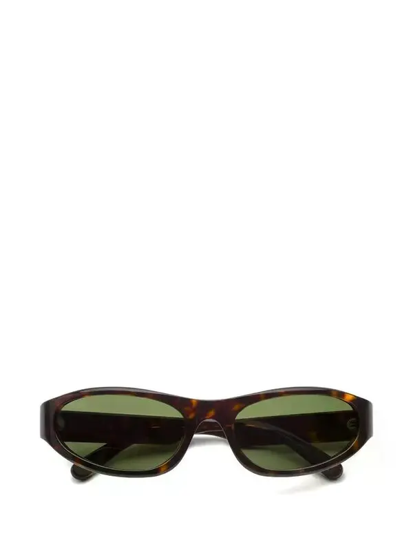 Marni X Retrosuperfuture Yozamei Biker-frame Sunglasses - Brown