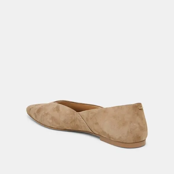 DOLCEVITA Gema Flats - Taupe Suede