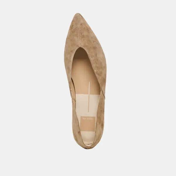 DOLCEVITA Gema Flats - Taupe Suede