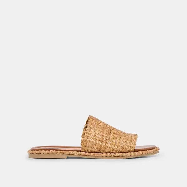 DOLCEVITA Ridge Sandals - Natural Raffia